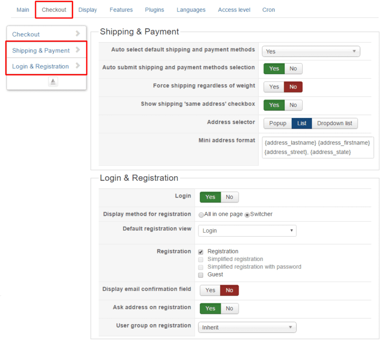 How to configure HikaShop? - Engine Templates