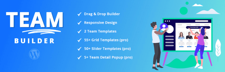 Collection of 10 Useful WordPress Team Members Plugins