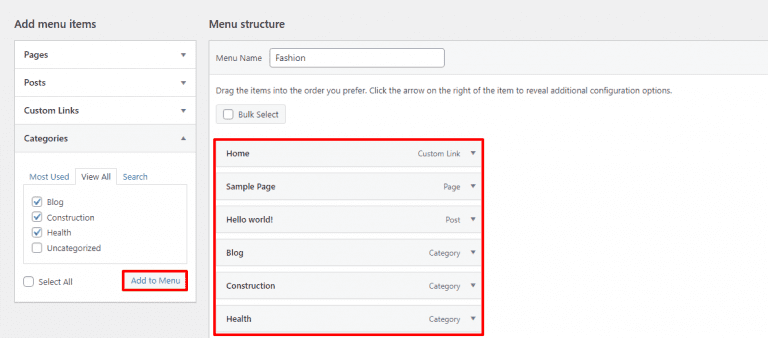 How to Create a Dropdown Menu In WordPress