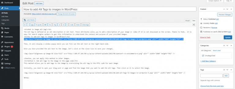 How to properly Add Alt Tags to Images in WordPress - Engine Templates