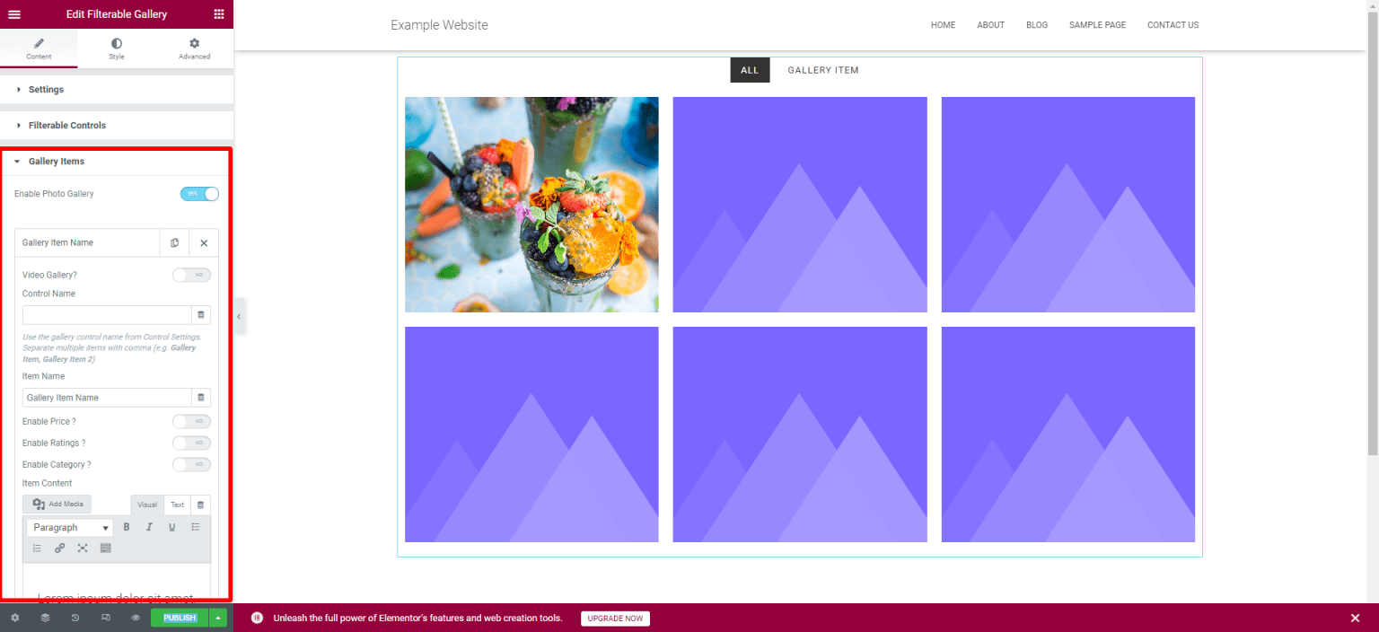 How to Create A Filterable Gallery in Elementor (with free plugin ...