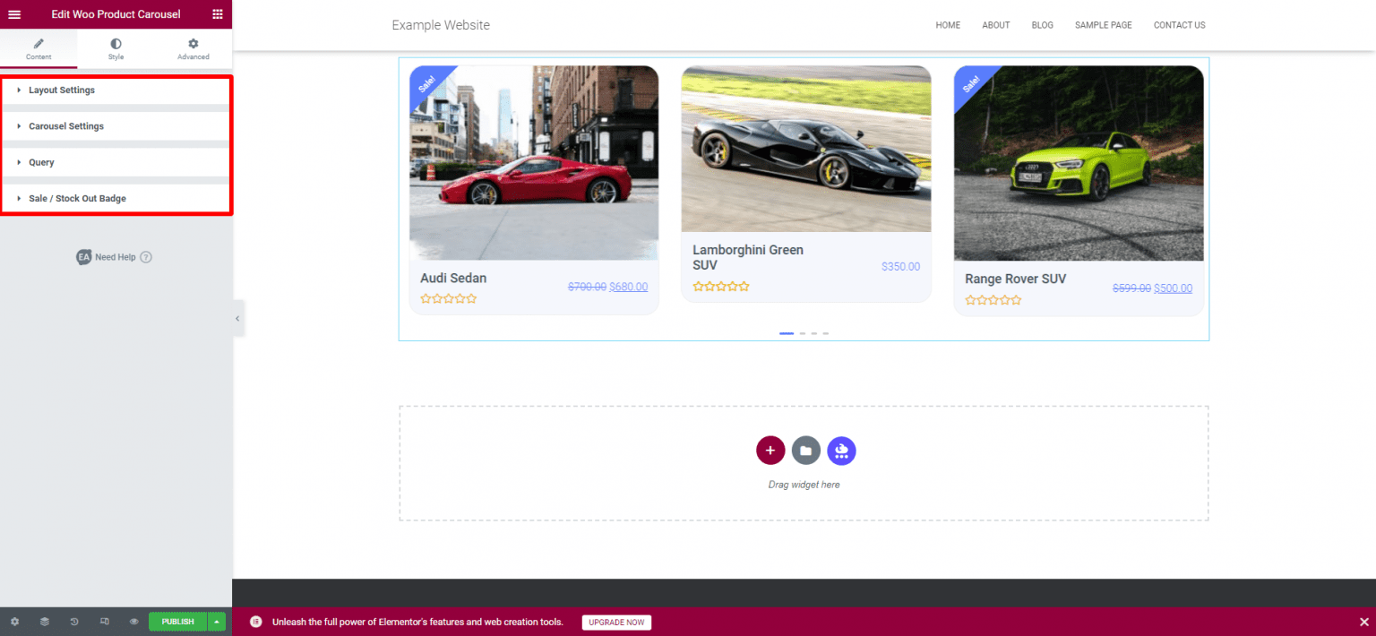 How to easily Create Elementor Product Carousel - Engine Templates