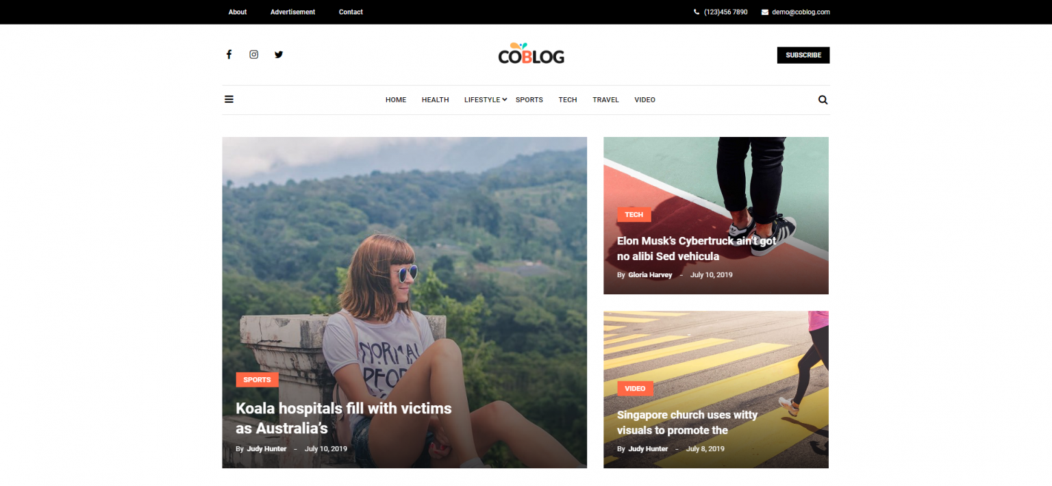 List of 15 Beautiful Elementor Blog Templates - Engine Templates