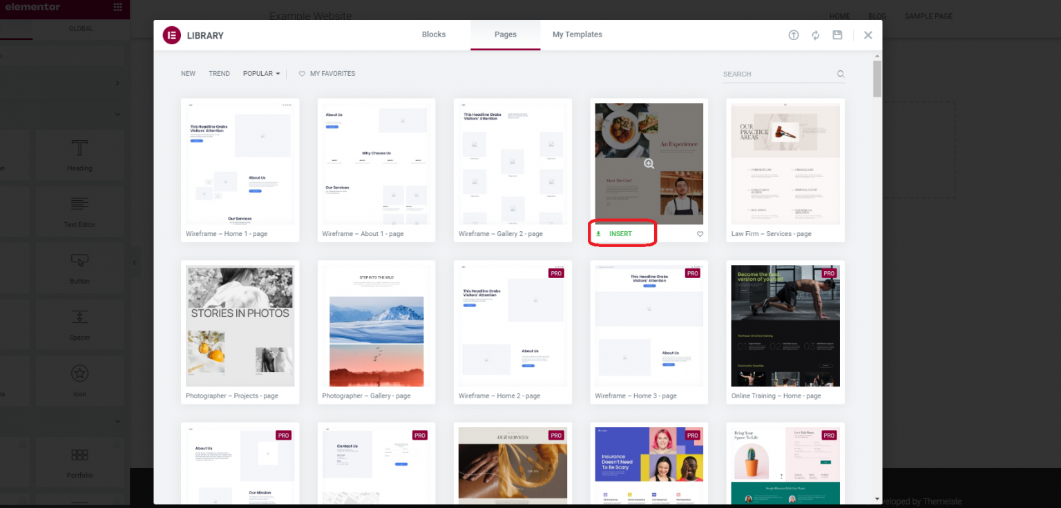 How to properly Use Elementor Template Library - Engine Templates