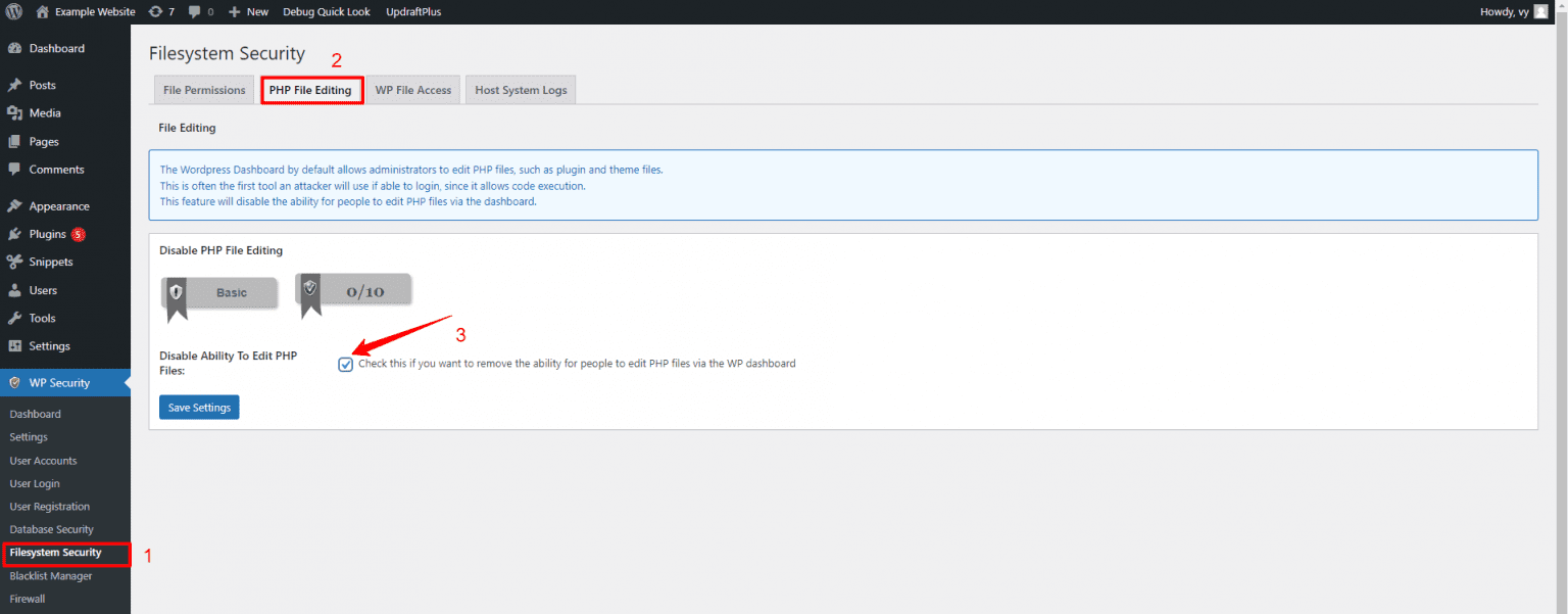 How To Disable Theme Editor And Plugin Editor In Wordpress Admin Panel