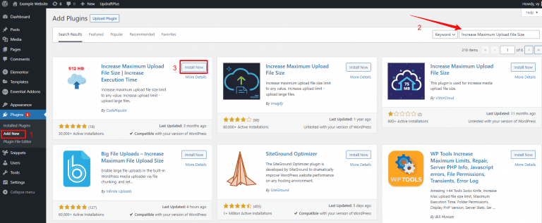 How to Increase WordPress File Upload Size Limit (5 Easiest Methods ... How to Increase WordPress File Upload Size Limit (5 Easiest Methods ...