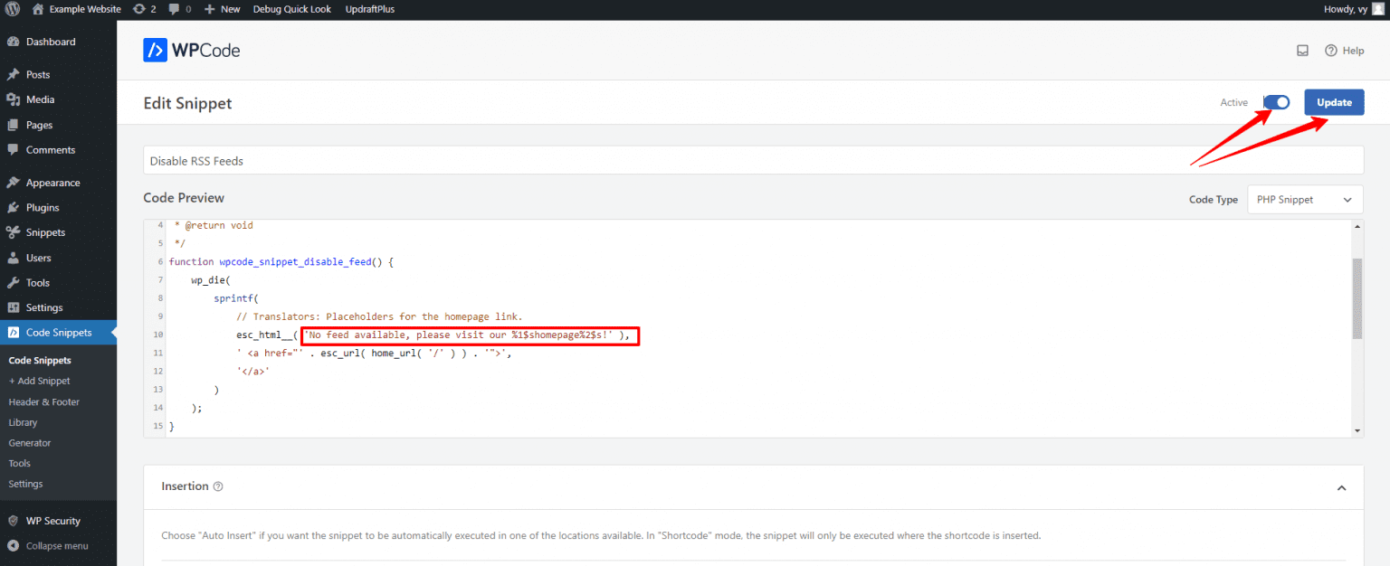 How To Disable Rss Feeds In Wordpress 2 Easy Ways Engine Templates