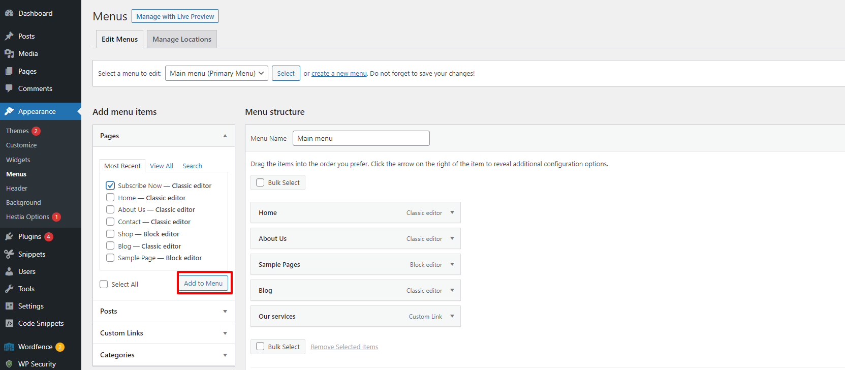 How To Add A Button To Your WordPress Header Menu Quick Guide 2023