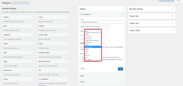 How to Add a Countdown Timer Widget in WordPress with free plugins ...
