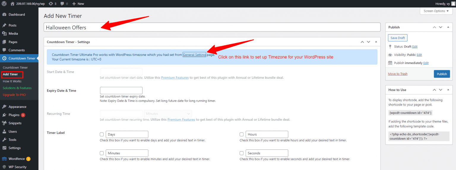 How To Add A Countdown Timer Widget In Wordpress With Free Plugins Engine Templates