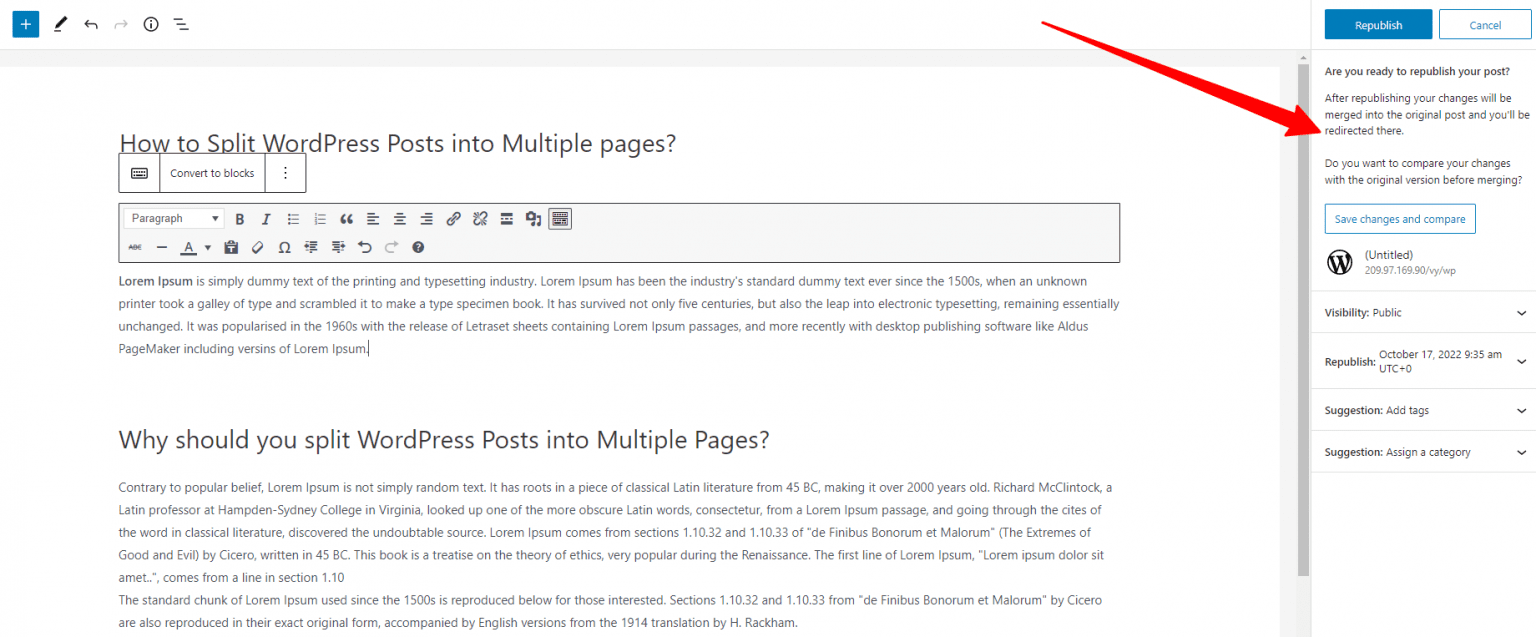 A quick method to Save Changes Without Publishing WordPress post/page ... A quick method to Save Changes Without Publishing WordPress post/page ...
