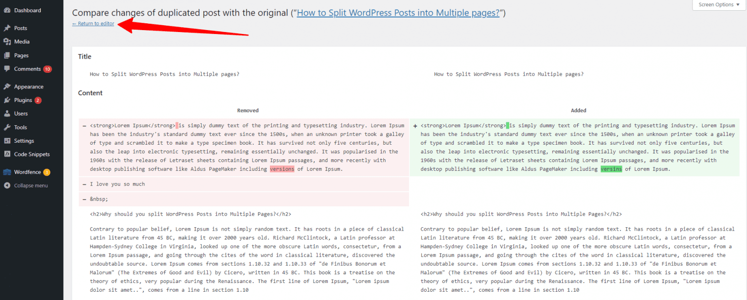 A quick method to Save Changes Without Publishing WordPress post/page ...