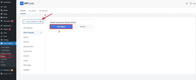 How To Easily Disable Automatic Update Email Notification In Wordpress