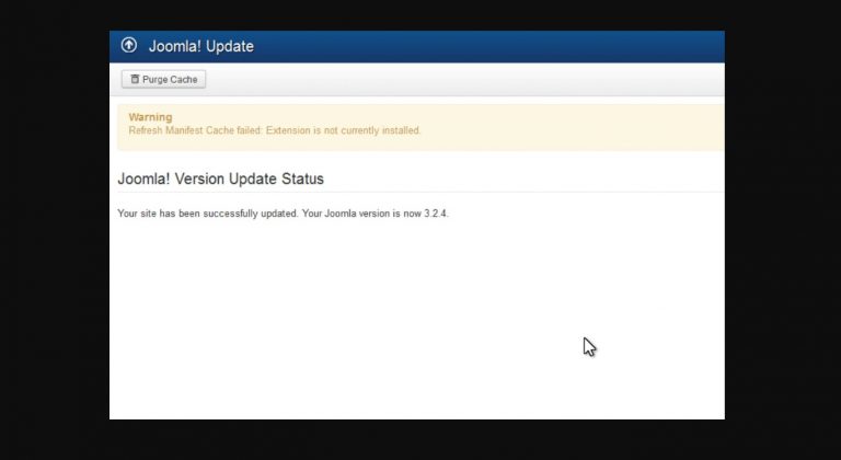 Quick guide to fix "Refresh manifest cache failed: Extension is not ...