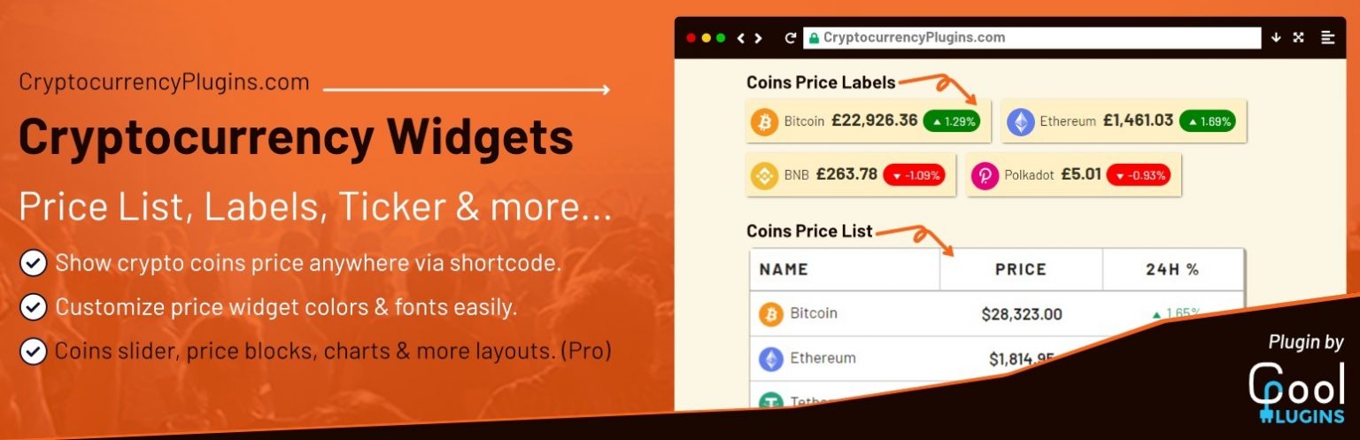 5 Best Wordpress Crypto Plugins For Cryptocurrency Sites Engine Templates
