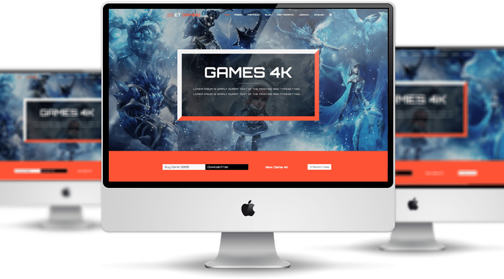 ET Gaming – Free Responsive Joomla Gaming Templates - Engine Templates