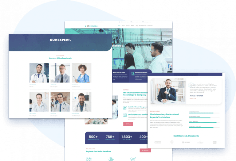 ET Chemical – Free Responsive Chemical Website Templates