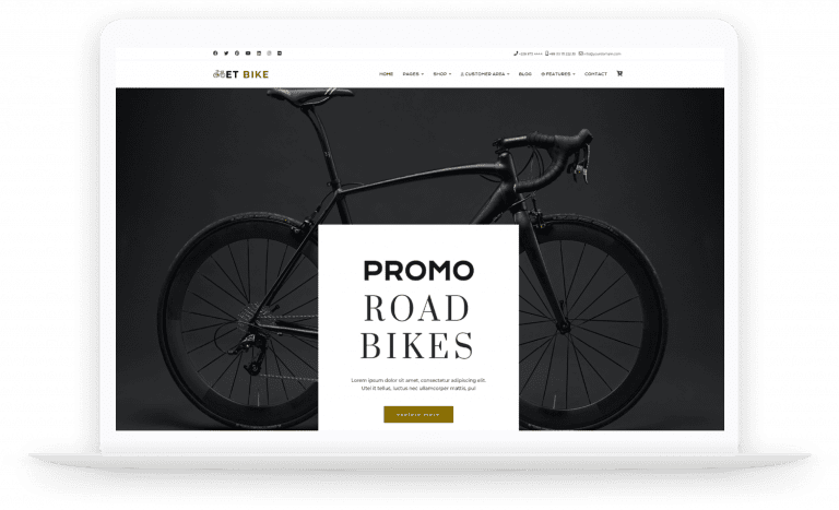 ET Bike - Responsive Bicycle Shop Joomla Template - Engine Templates