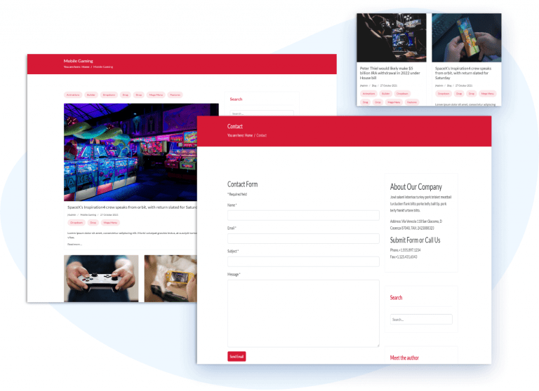 ET Ganews - Free Gaming News Joomla Template - Engine Templates