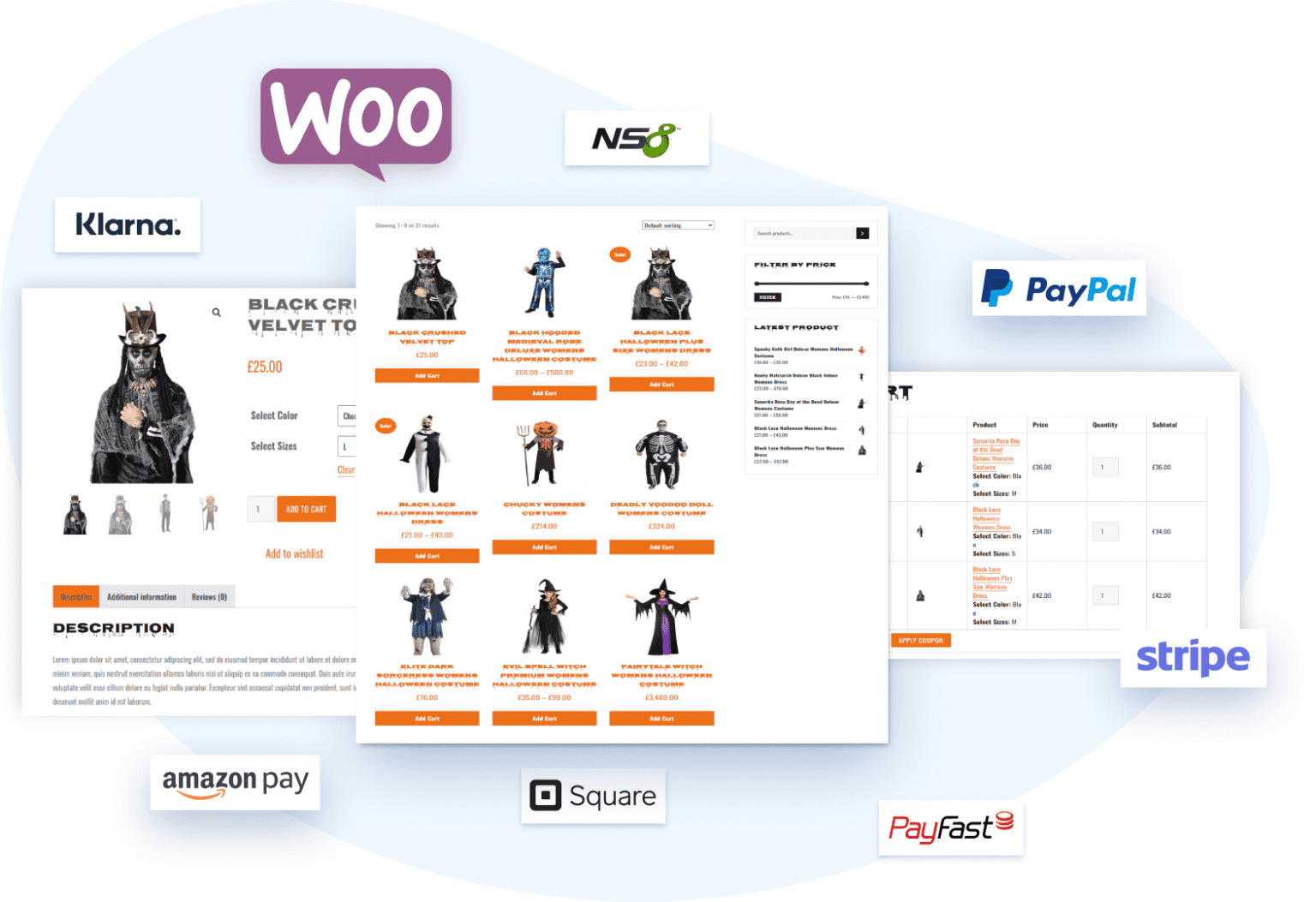 ET Costumes - Free Halloween Costume WordPress Theme - Engine Templates